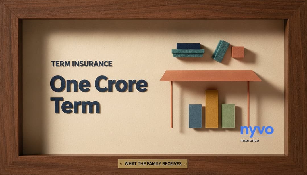Best ₹1 Crore Term Insurance 2026: From ₹738/month | nyvo insurance